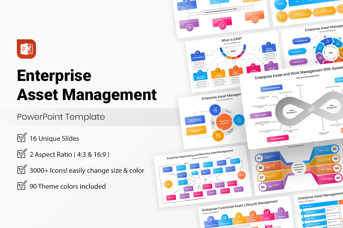 Enterprise Asset Management PowerPoint Template | Nulivo Market